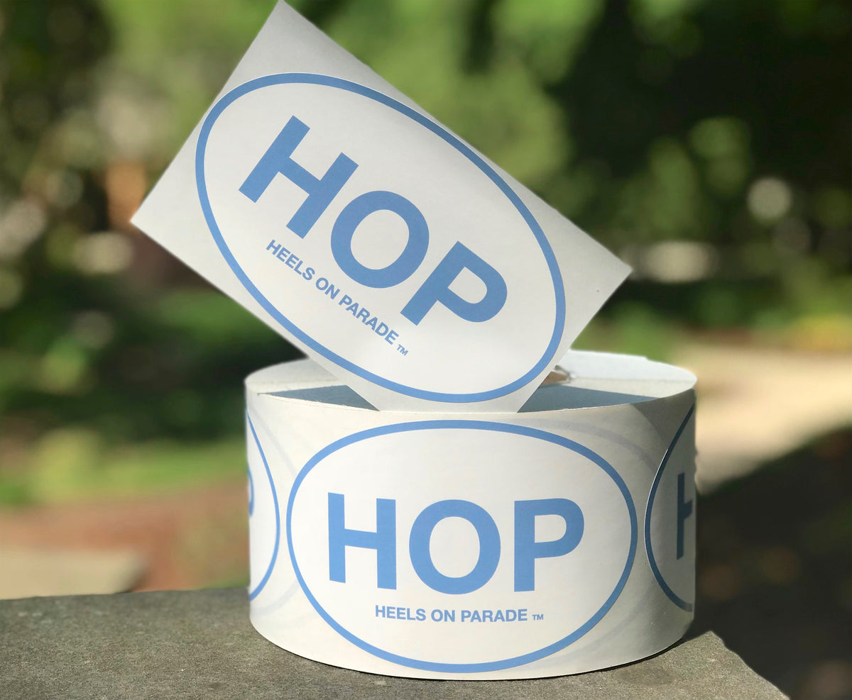 HOP Sticker – Heels On Parade